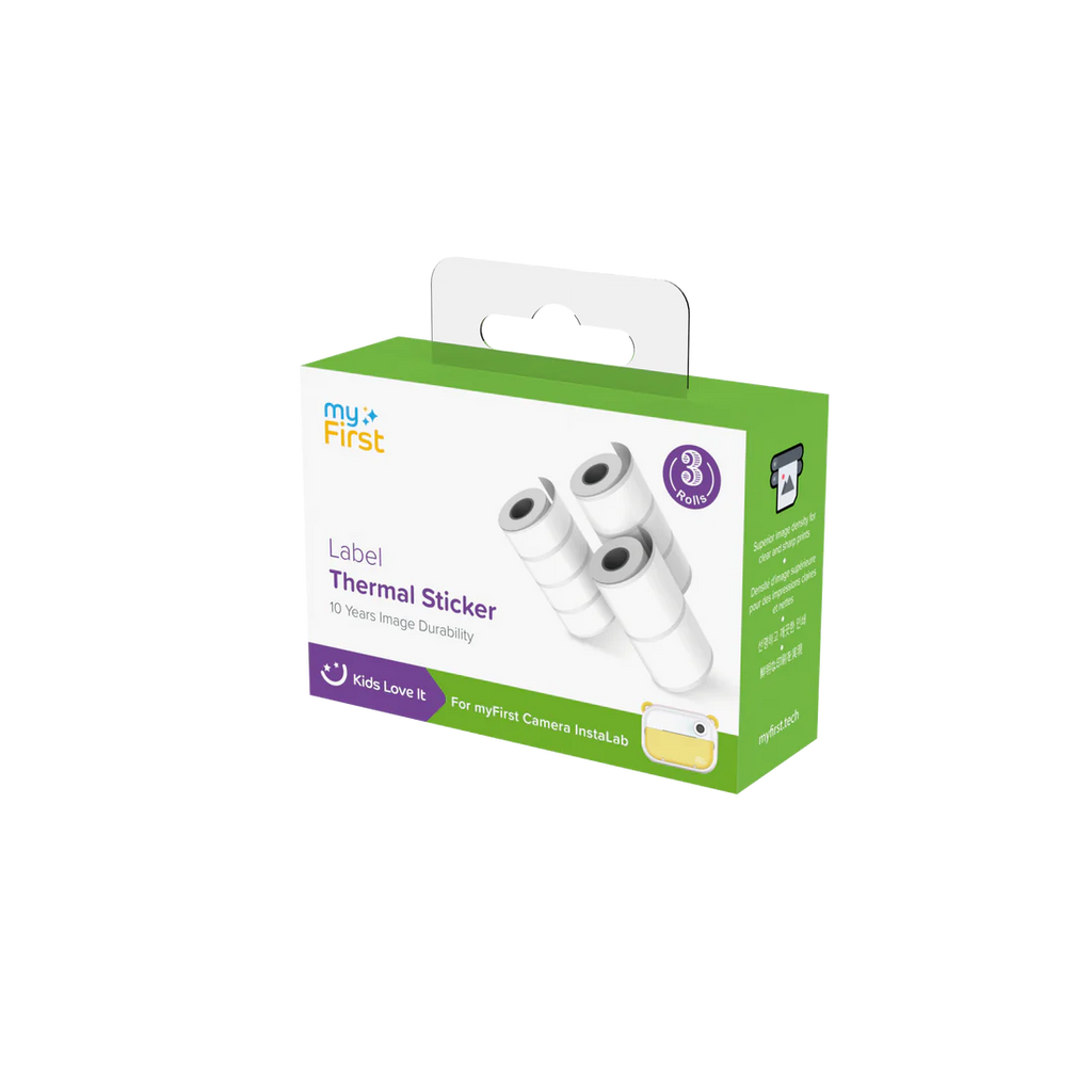 myFirst White Thermal Sticker Strips for Insta 2 & Insta Wi – Kidstecc